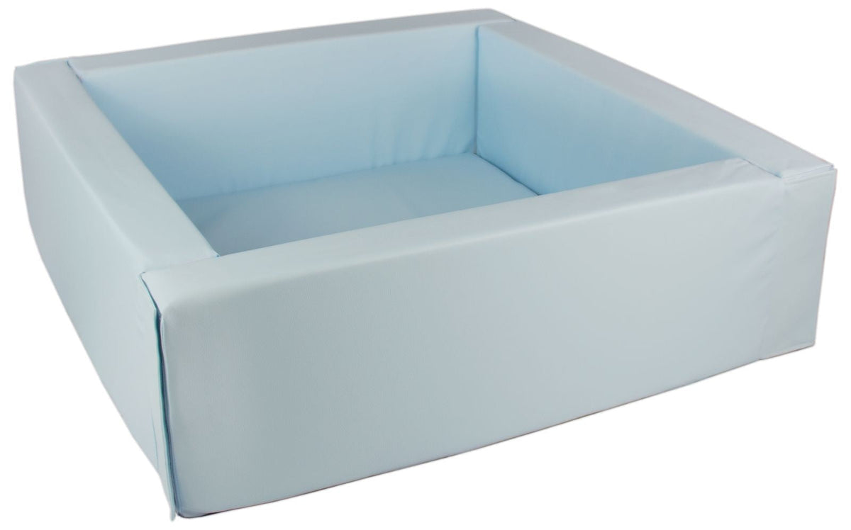 Ball pit for kids | Pastel Blue Square Ball pit with 200 Balls – The ...